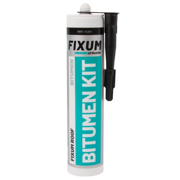 Fixum Bitumenkit Zwart 310ML - Technim