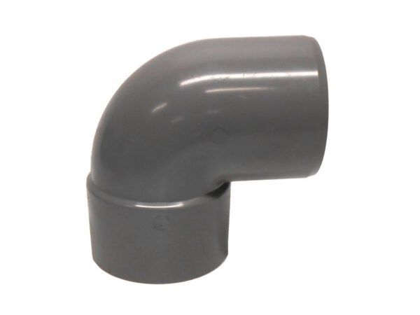 Pvc HWA Bocht 100mm Mof/Spie 90 Graden - Technim