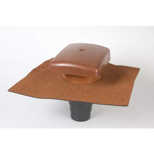 Ubbink Ventilatiepan Natuurrood RVT 200 - Technim