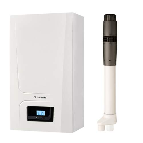 Remeha Avanta Ace 28C CW4 (80/80) + Dakdoorvoerset - Technim