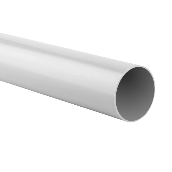 PVC Buis HWA 80MM Lengte 4 Meter Wit - Technim