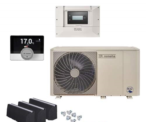 Remeha Elga Ace Monoblock Hybride Warmtepomp 6kW + Binnenunit - Technim