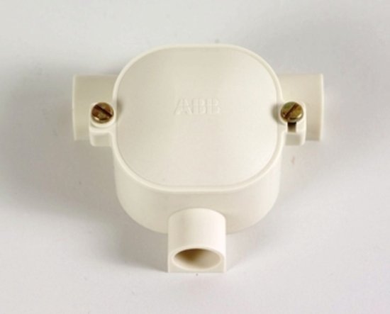 T-doos 3 x 16mm met deksel - Technim